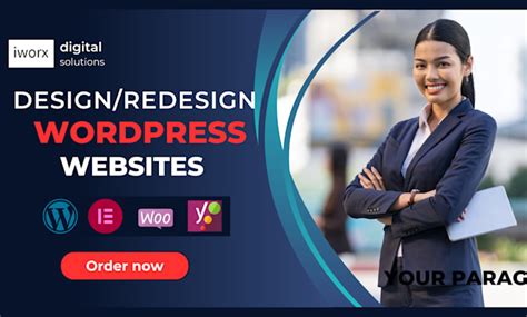 Build A Responsive Seo Optimized Wordpress Website By Iworxsolutions