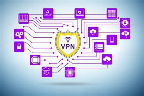 Virtual Private Network Vpn Cyber Concept Stock Illustration Illustration Of Access Security