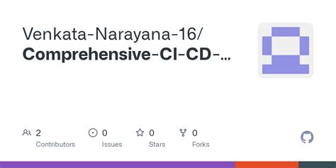 github venkata narayana 16 comprehensive ci cd pipeline with monitoring git jenkins docker