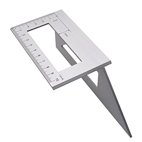 Adjustable Square Angle Ruler Aluminum Woodworking Vicedeal