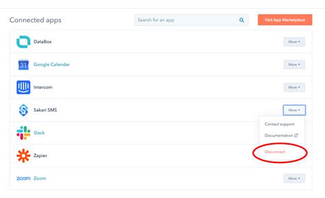 Disconnect The Hubspot Integration Sakari Support Center