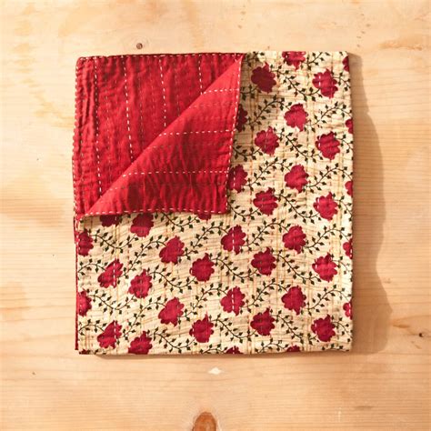 Kantha Napkin Basha Boutique
