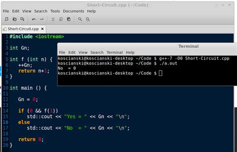 In Cc Is It Safe To Use Boolean Operator Short Circuit For Control