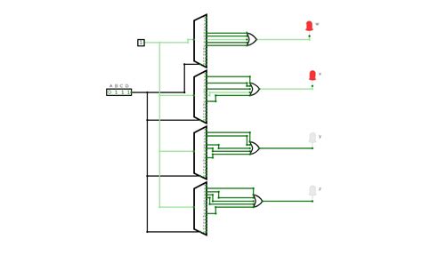 Circuitverse Code Converter Using Demux