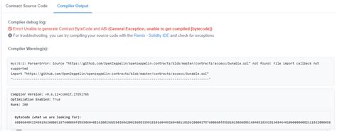 Error Verifying Erc721 In Etherscan File Import Callback Not Supported