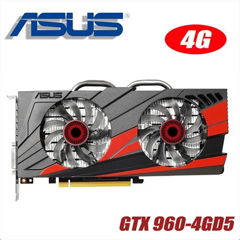Original Asus Gtx Dc Oc Gd Video Card Gtx Gb Bit Gddr Graphics Cards For Nvidia