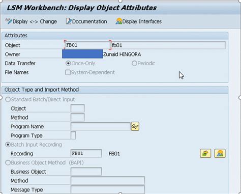 Lsmw Recording For Transaction Data Fb01 Sap Community