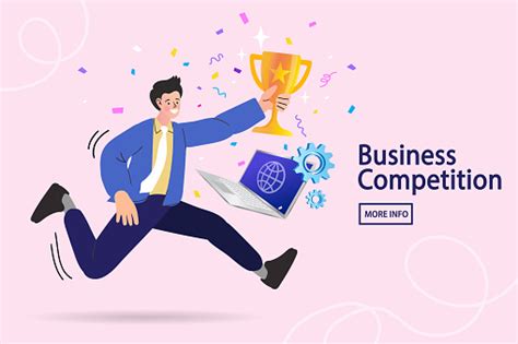 트로피를 들고 점프하는 사업가 황금 컵과 색종이 조각 비즈니스 팀 성과 보상을 받고 축하하세요 1에 대한 스톡 벡터 아트 및 기타 이미지 Istock