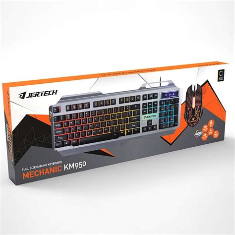 JERTECH K Gaming Combo Mouse Keyboard Visiro Technologies