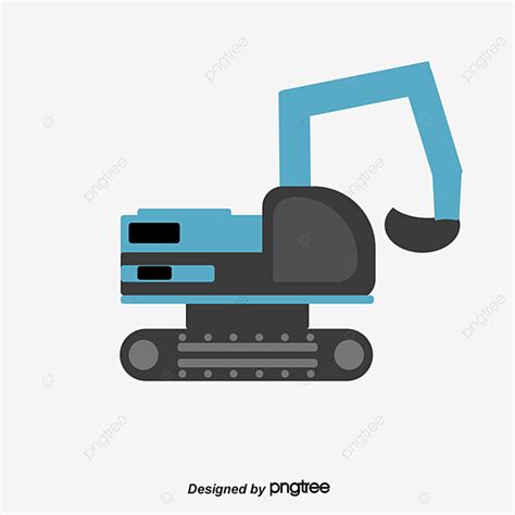 굴착기 굴삭기 클립 아트 굴착기 건설 도구 Png 일러스트 및 Psd 이미지 무료 다운로드 Pngtree