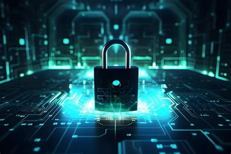 Premium Ai Image Cybersecurity And Privacy And Protect Data Concept Lock Key Icon And Internet