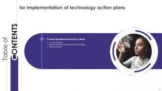Implementation Of Technology Action Plans Powerpoint Presentation