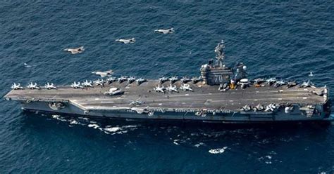 한미 5세대 스텔스 전투기 F 35 연합훈련…항모에서도 출격