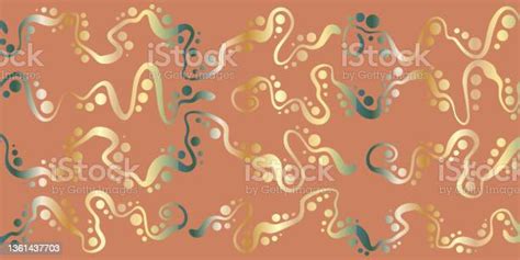 곡선선과 원이 있는 수평 주황색 배경입니다 그라데이션이 있는 추상 벡터 배경입니다 배너 포스터 배경 화면 등 0명에 대한 스톡 벡터 아트 및 기타 이미지 Istock