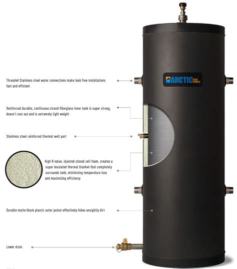 Arctic Hybrid Heat Chiller Tank
