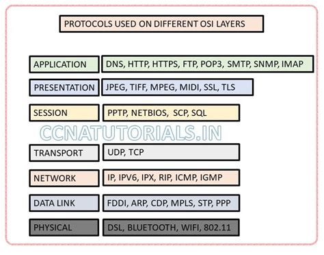 Osi Reference Model In Computer Network Ccna Tutorials
