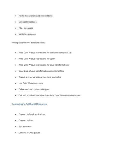 Mulesoft Online Trainingpdf