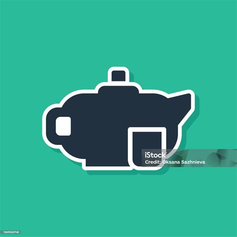 녹색 배경에 고립 된 블루 전통 다도 아이콘 컵과 주전자 벡터 0명에 대한 스톡 벡터 아트 및 기타 이미지 0명 건강한 생활방식 녹색 Istock