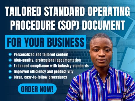 A Tailored Standard Operating Procedure Sop Document For Your Business Upwork
