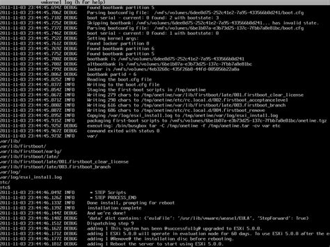 Monitor Esx X To Esxi Migration Process Juanmas Blog
