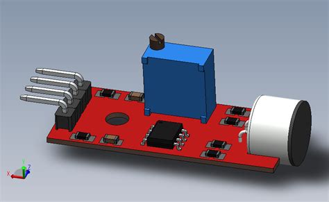 微控制器solidworks 2016模型图纸下载 懒石网