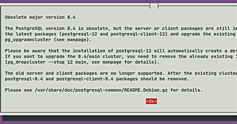 KIANMENG ORG Setting Up Legacy PostgreSQL