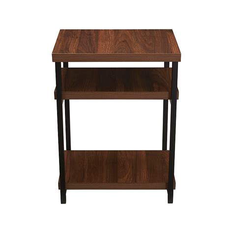 Household Essentials Jamestown 17 9w X 17 5d Laminate Side End Table