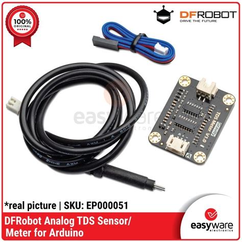 jual dfrobot analog tds sensor meter for arduino shopee indonesia