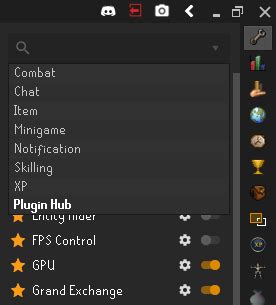 Filter For Installed Plugin Hub Plugins Issue Runelite Runelite Github