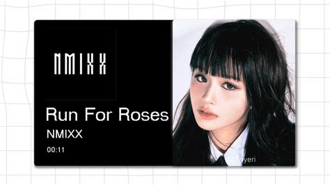 【8d环绕】run For Roses Nmixx 请佩戴耳机使用~ Syyeri Syyeri 哔哩哔哩视频
