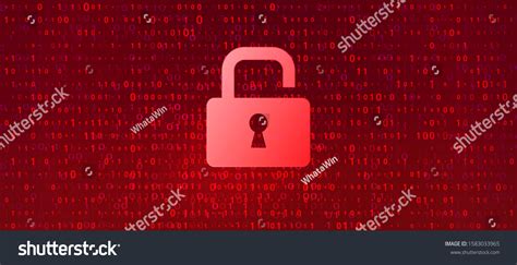 abstract red background binary code numbers stock vector royalty free