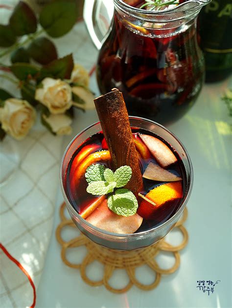 샹그리아 만들기 상그리아 뱅쇼 만드는법 남은 레드 와인 요리