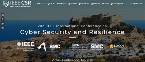 Ieee 2021 International Conference On Cybersecurity And Resilience Cybermar