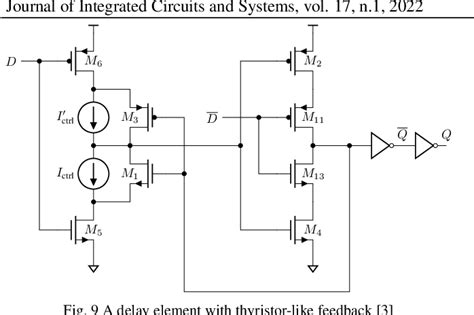 Figure 1 From Properties And Design Of Cmos Thyristor Delay Elements Semantic Scholar