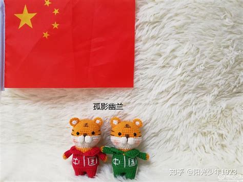 中国虎运动装的钩针虎玩偶 知乎