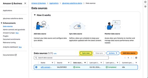 Unleash Your Salesforce Data Using The Amazon Q Salesforce Online Connector Artificial