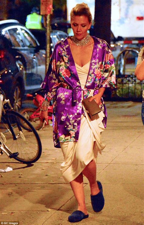 Maggie Gyllenhaal Glams Up As Prostitute Candy While Filming Season Two