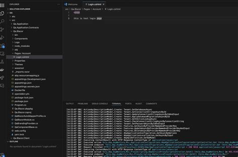 Customize Login And Register Pages In The New Blazor Web App Solution 8256 Support Abpio