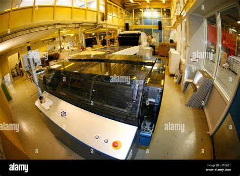 Offset Printing Press Stock Photo Alamy