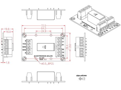 Dpdt Latching Relay Schematic