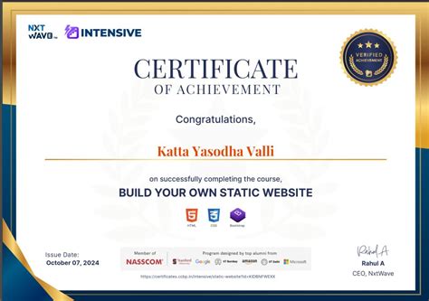Yasodha Valli Katta On Linkedin Webdevelopment Html Css Javascript Staticwebsite