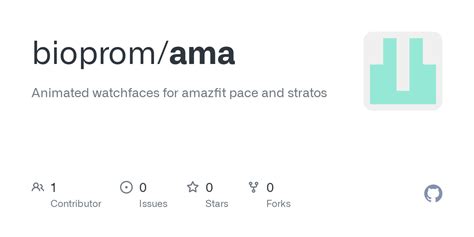 Github Biopromama Animated Watchfaces For Amazfit Pace And Stratos