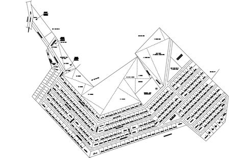 Residence Plotting Dwg File Cadbull