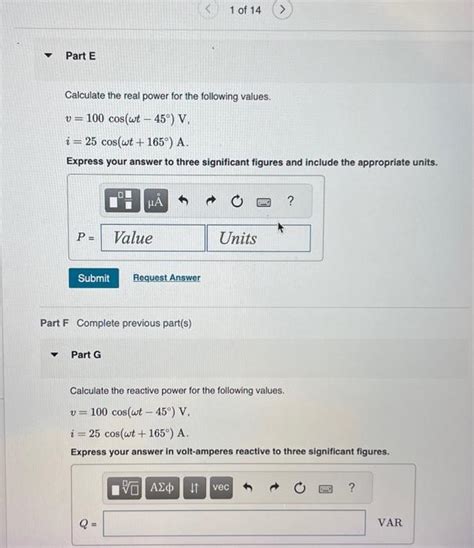 Solved The Following Sets Of Values For Voltage V And Chegg Com