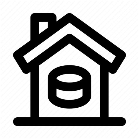 Real Estate Coins House Home Price Icon Download On Iconfinder
