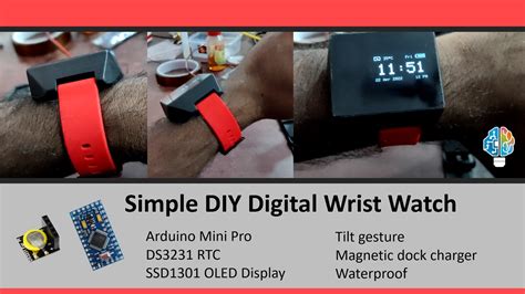 Github Madwalkerprojects Digital Wristwatch Simple Digital Wristwatch Using Arduino Ds