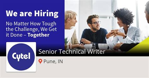 Sekhar Reddy On Linkedin Are You Or Someone You Know Interested In A Senior Technical Writer Role