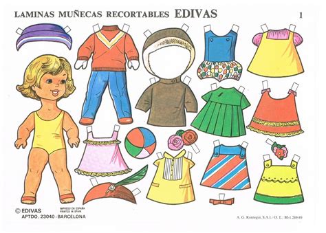 Recortables De Mu Ecas Paper Dolls Manualidades A Raudales