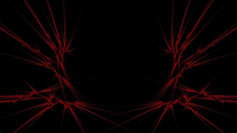 Fondo De Pantalla Abstracto Negro Y Rojo 1920x1080
