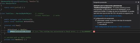 Fatalexecutionengineerror 0xc0000005 Accessing Event Handler Method From Marshalbyrefobject